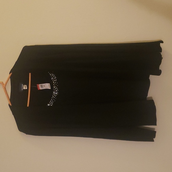 Basic Editions | Tops | Nwt Basic Editions Black Rhinestone Tank ...